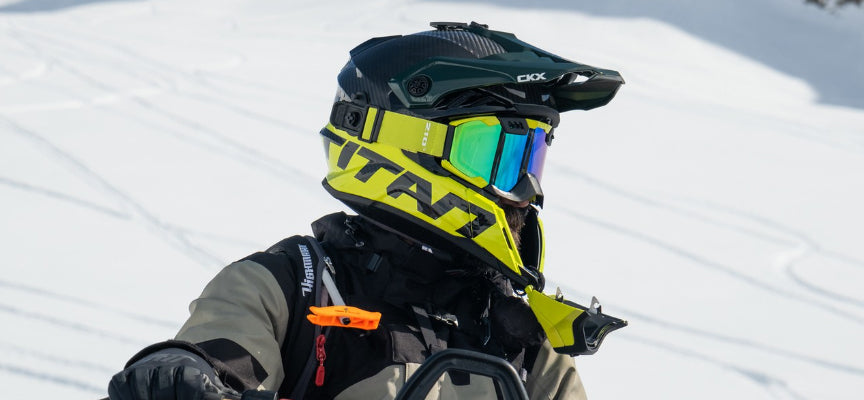 Open-Face Snocross Snowmobile Helmets | Up North Sports