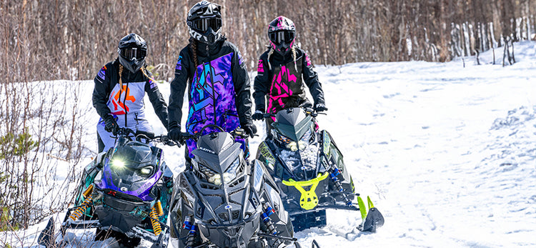 Women's Snowmobile Suits | Women's One-Piece Snow Suits – Up North Sports