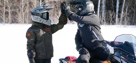 FXR Youth Snowmobile Gloves - Waterproof and Insulated – Up North Sports