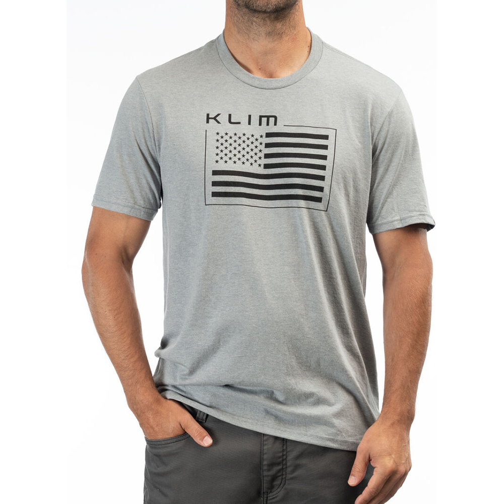 Klim Patriot Klim Flag Tri-Blend Tee – Up North Sports