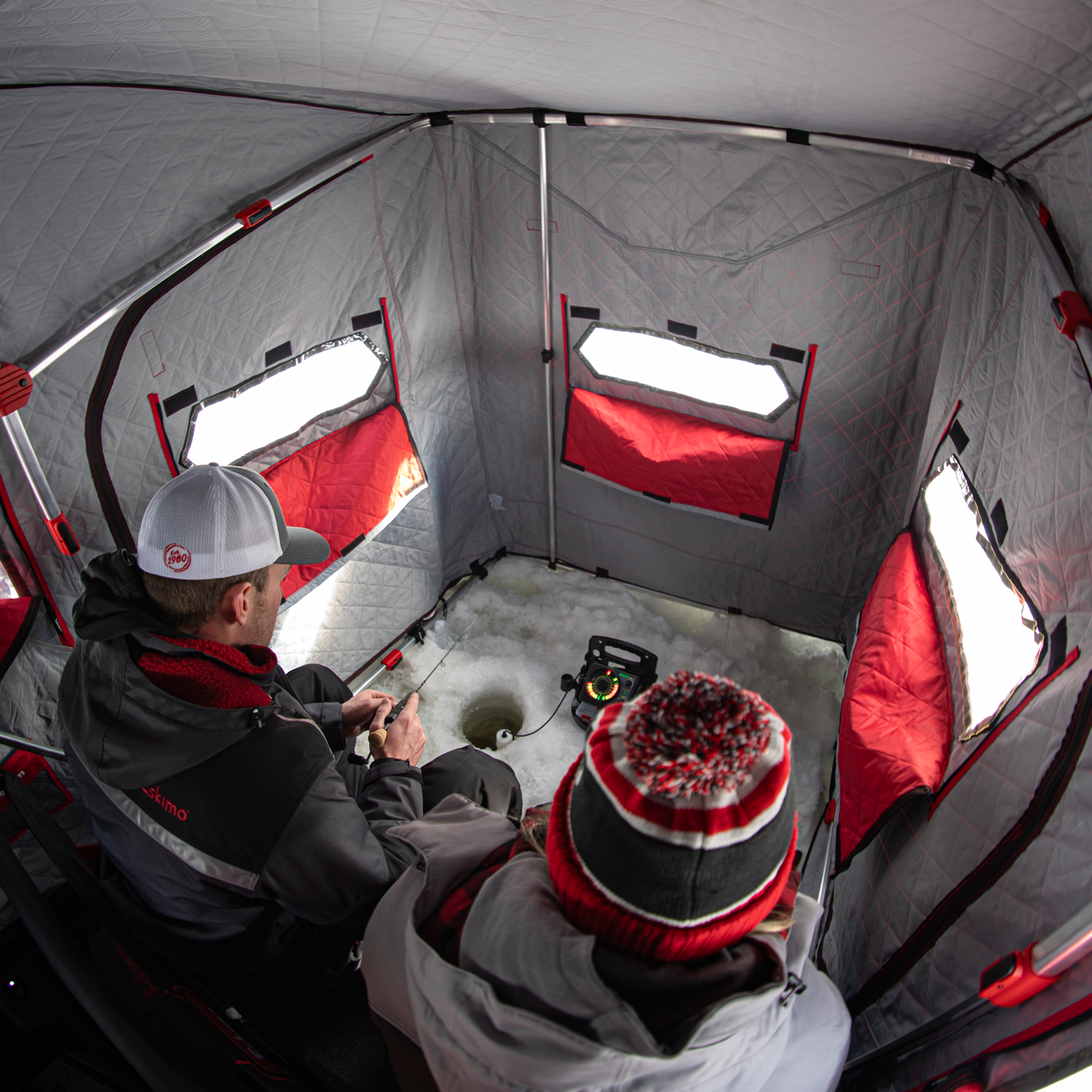 Eskimo Eskape 2400 Insulated Flip Over Shelter – Up North Sports