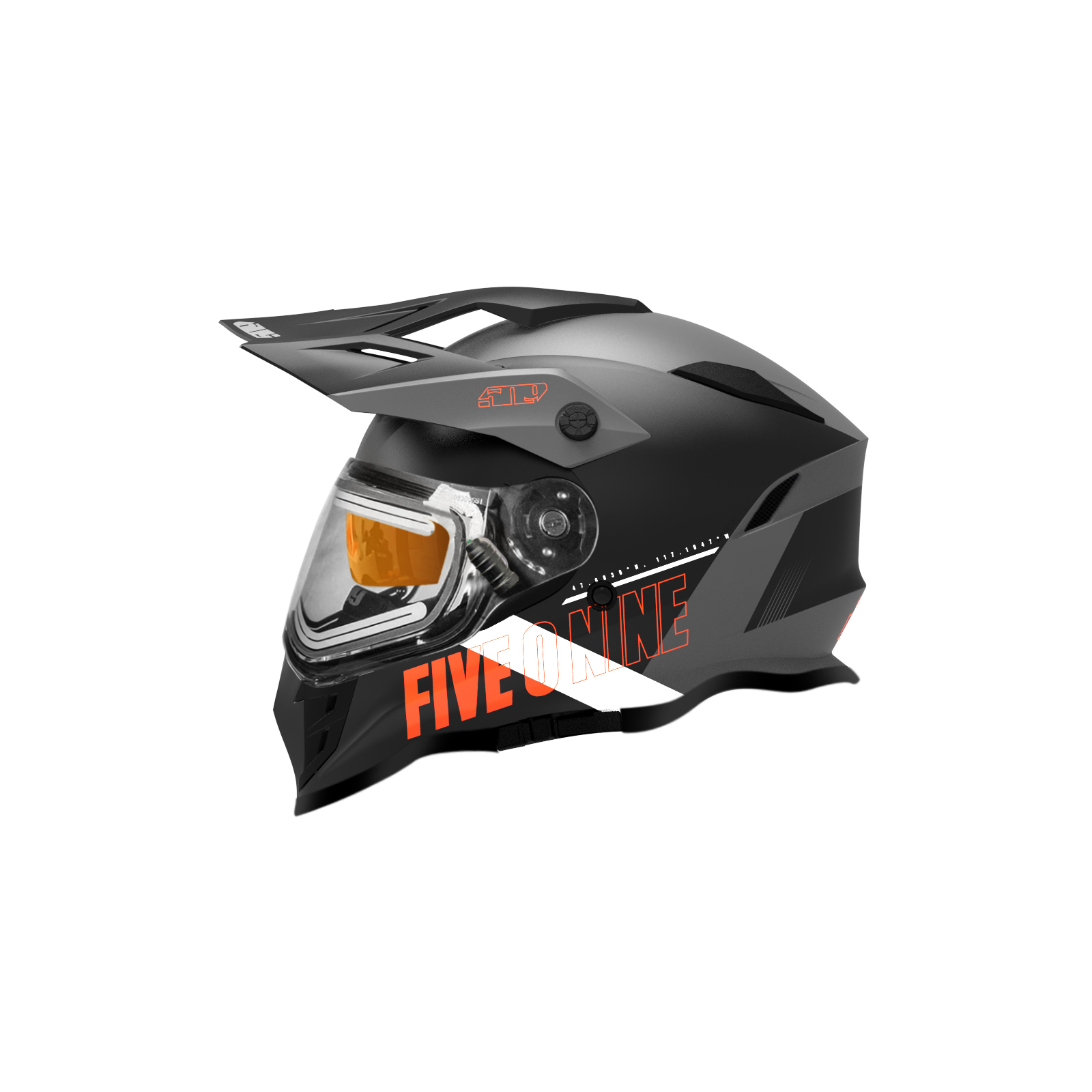 509 Delta R3L Ignite Helmet - Orange (Gloss) – Up North Sports