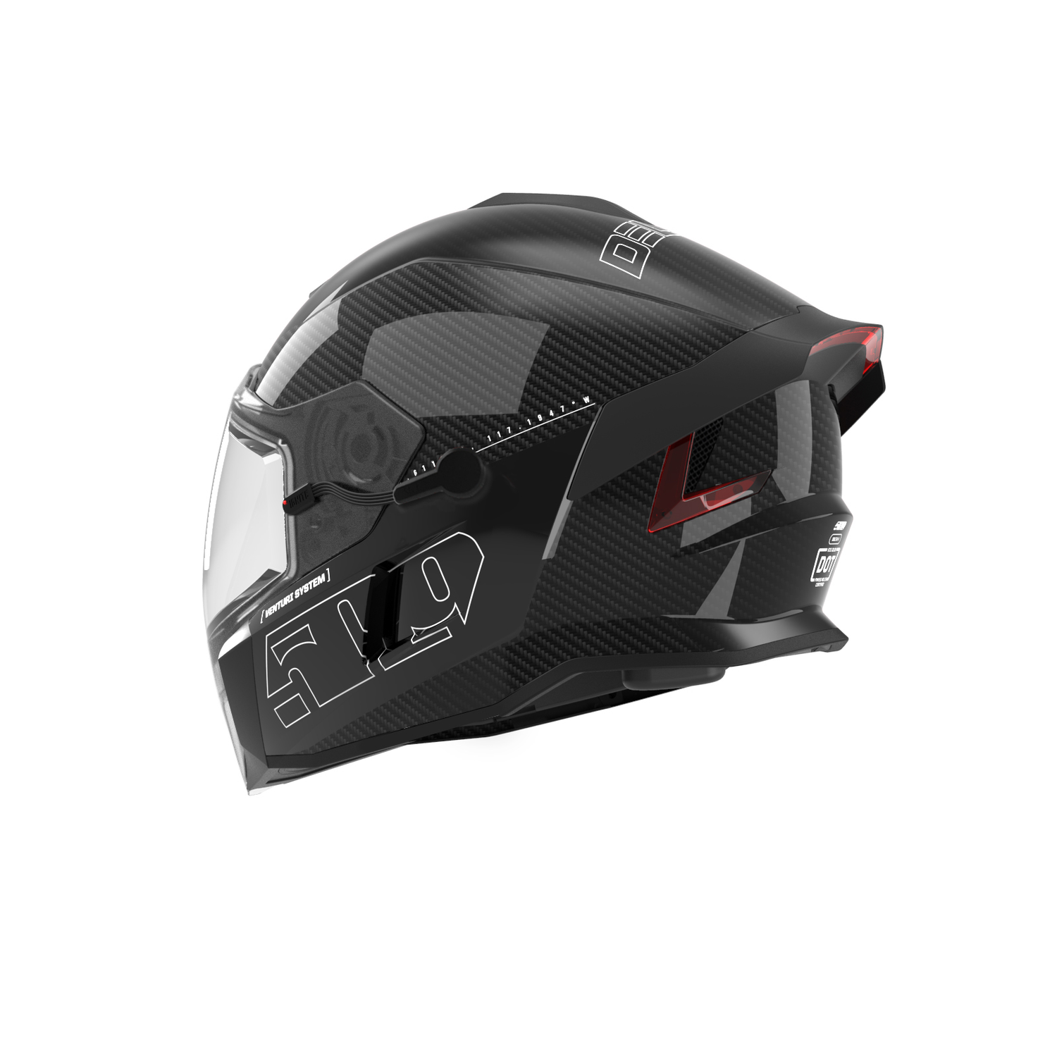 509 Delta V Ignite Helmet | Heated Carbon Snowmobile Helmet – Up North ...