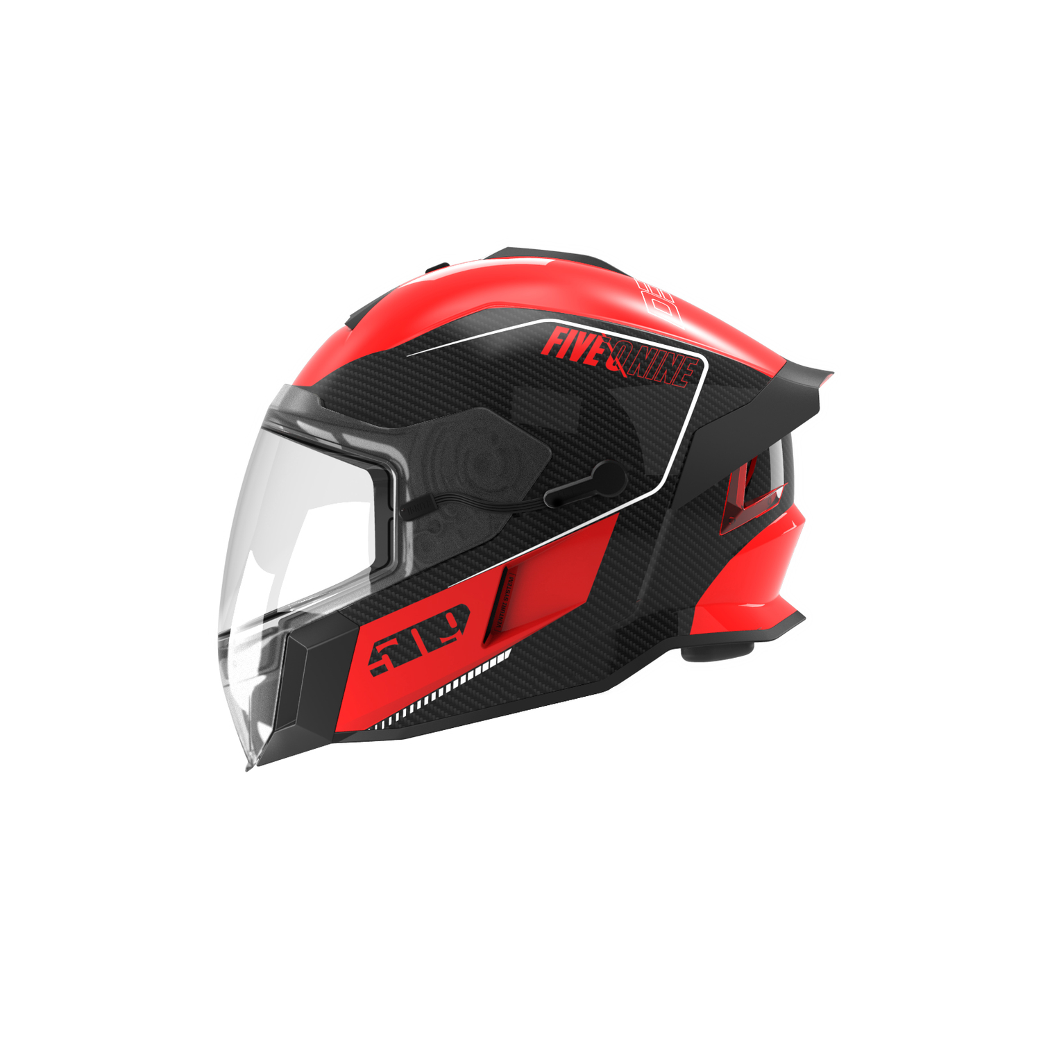 509 Delta V Ignite Helmet | Heated Carbon Snowmobile Helmet – Up North ...