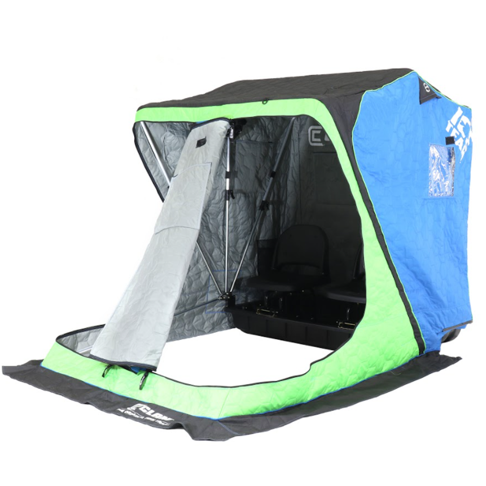 Clam Nanook XL Thermal Flip Over Shelter - Ice Team Edition – Up North ...