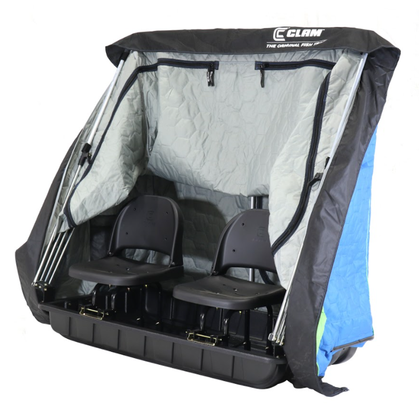 Clam Nanook XL Thermal Flip Over Shelter - Ice Team Edition – Up North ...