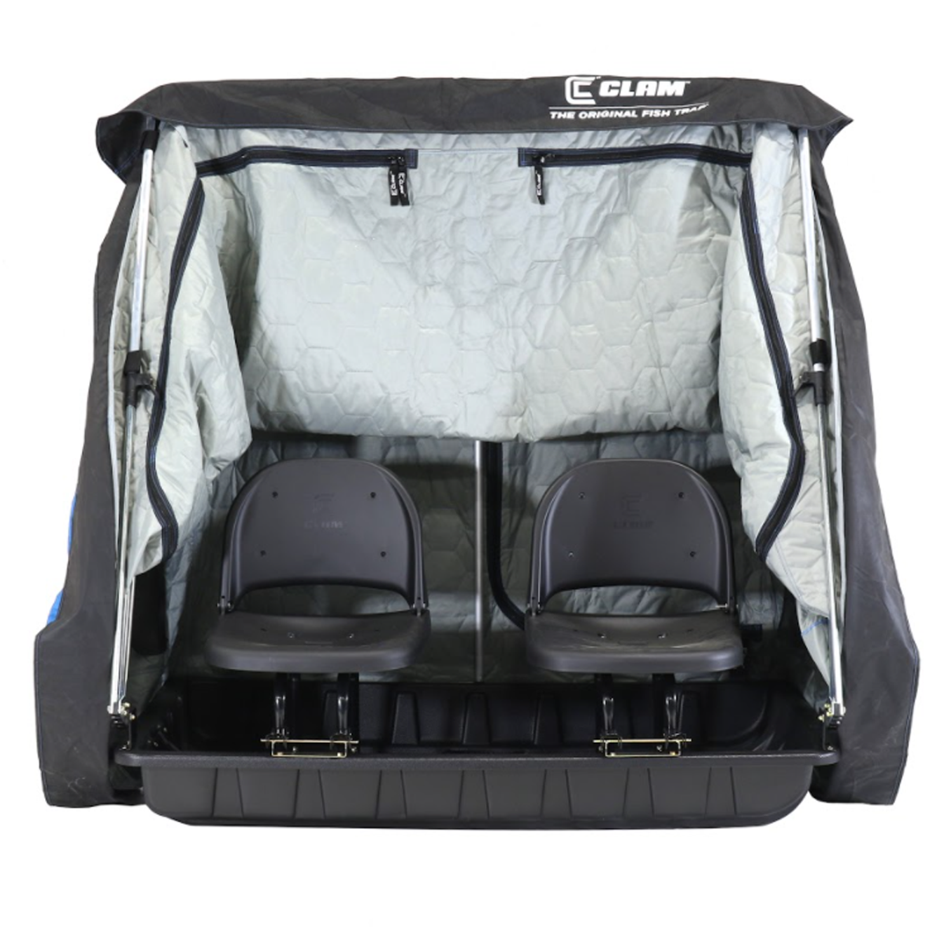 Clam Nanook XL Thermal Flip Over Shelter - Ice Team Edition – Up North ...