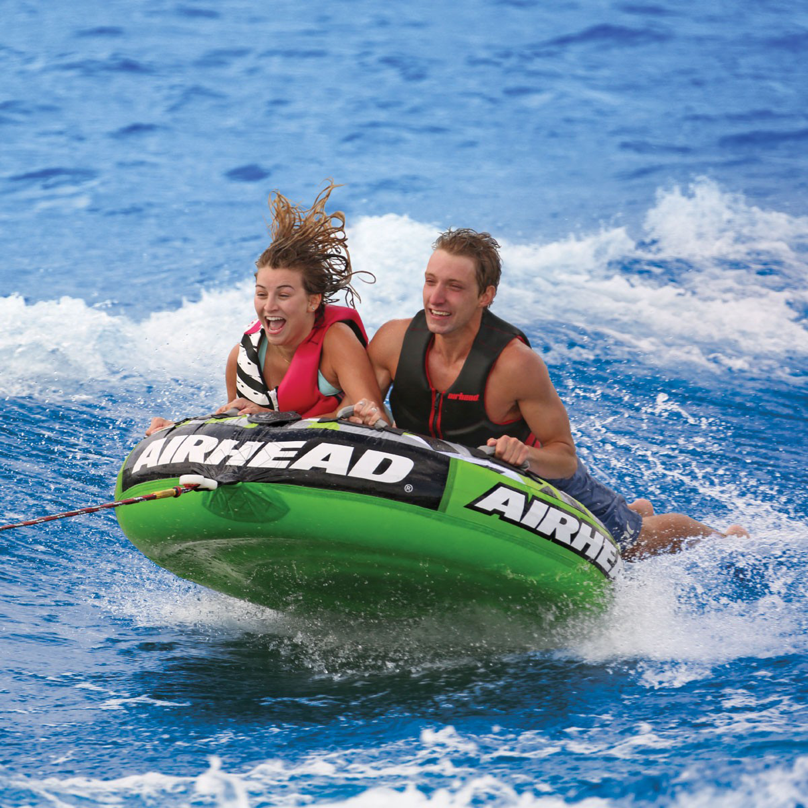 Airhead AHSSL-22 Slice Inflatable Double Rider Towable – Up North Sports